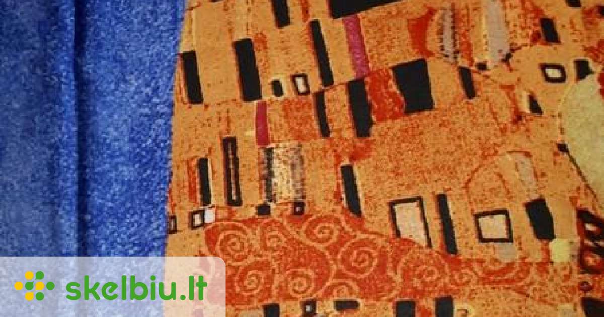 Naujas salis su nat.silku Klimtas/klimto 190x91cm - Skelbiu.lt