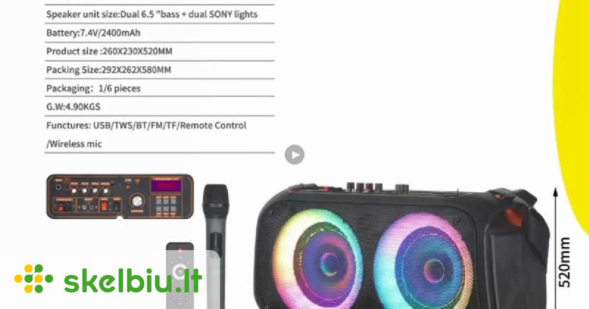 garso koloneles karaoke skelbimai - Skelbiu.lt