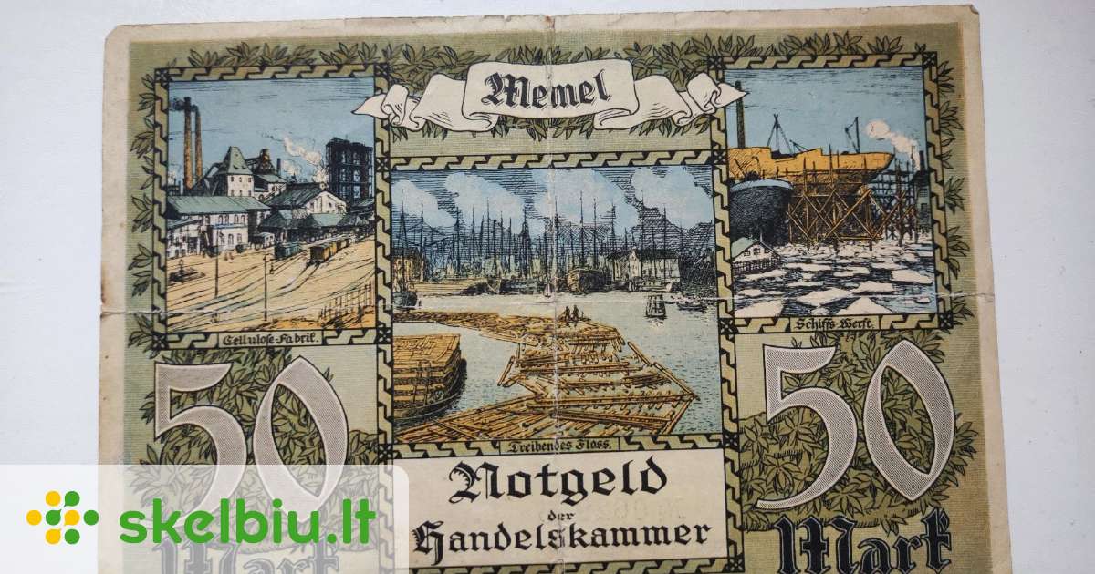 Memel 50 markiu 1922 - Skelbiu.lt