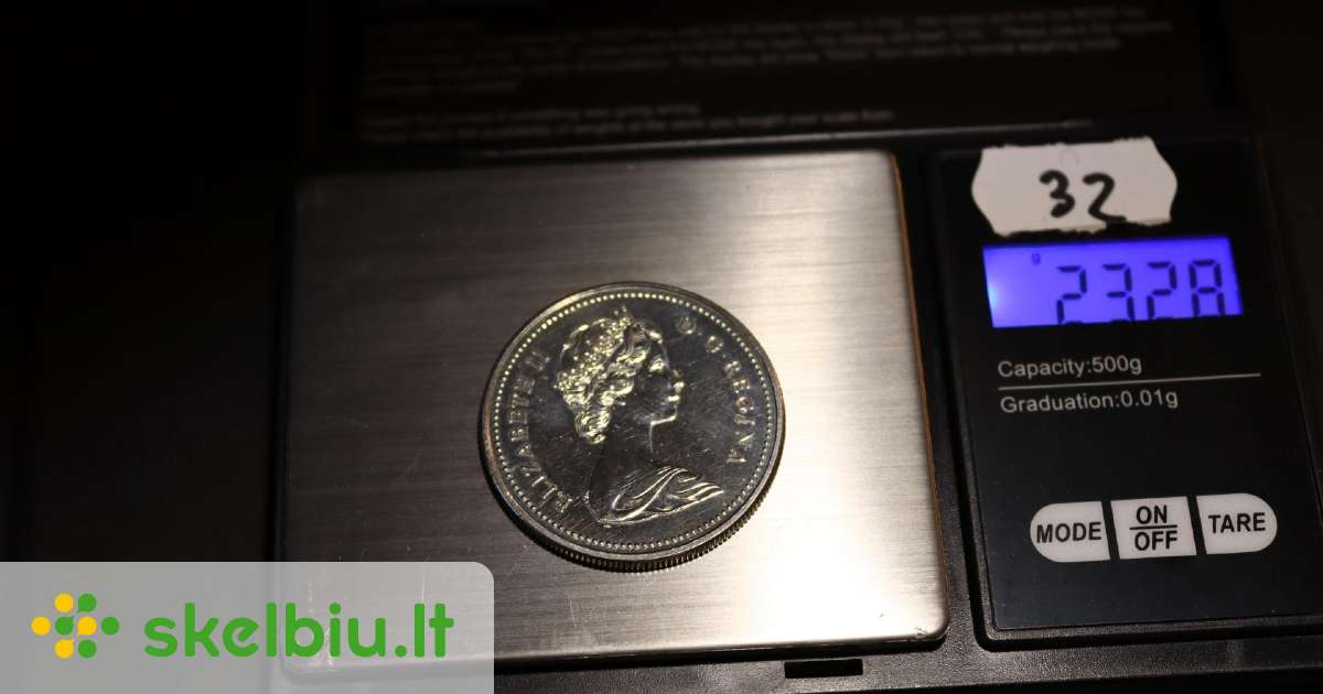 #32 Kanada 1 doleris, 1973 - Skelbiu.lt