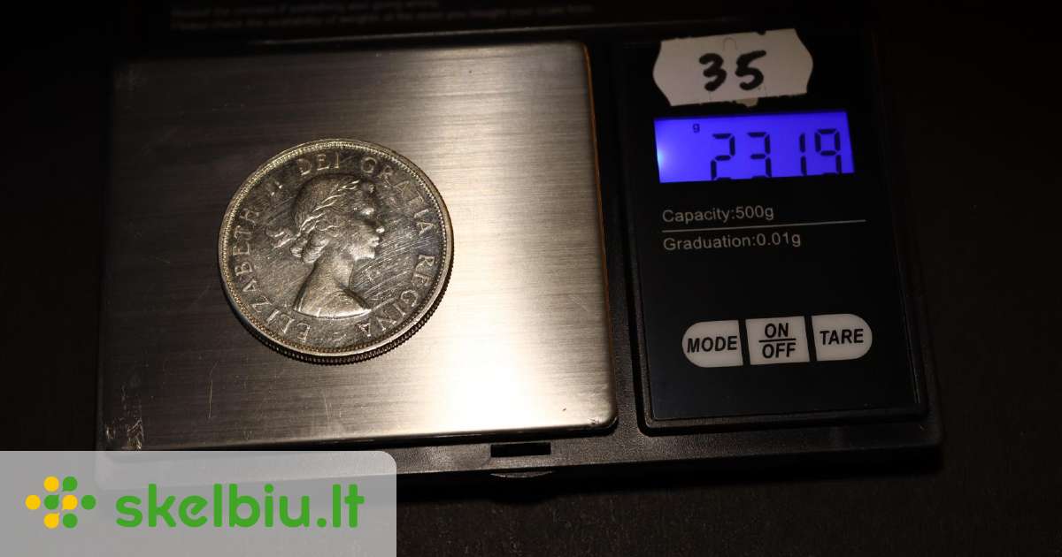 #35 Kanada 1 doleris, 1960 - Skelbiu.lt