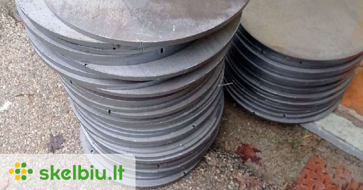 Apvalus metalo ruosiniai, lakstas - Skelbiu.lt