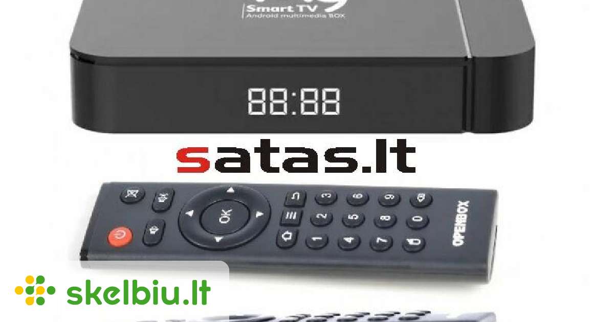 openbox a9 smart tv skelbimai - Skelbiu.lt