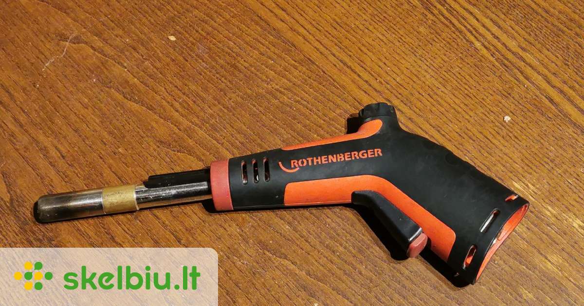Maap dujų degiklis Rothenberger Super Fire - Skelbiu.lt