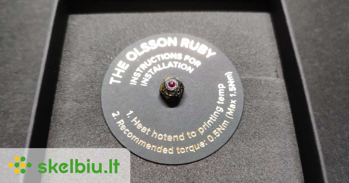 The Olsson Ruby antgalis - Skelbiu.lt