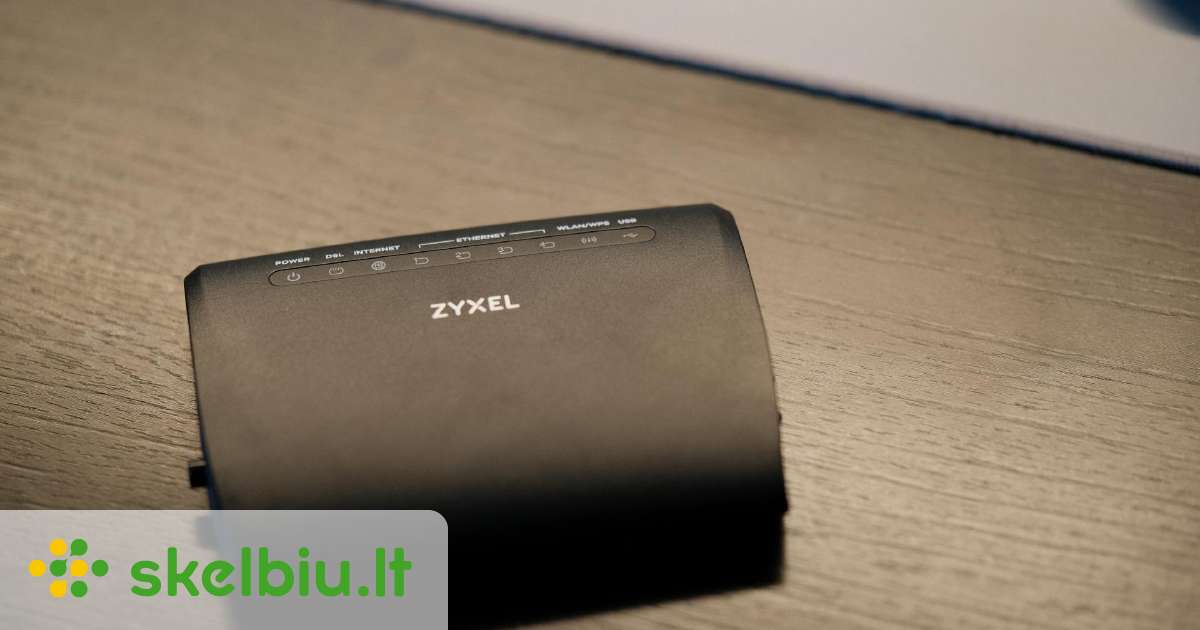 Zyxel Vdsl Gateway Vmg1312-b10d - Skelbiu.lt
