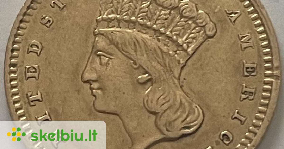 1$ JAV Doleris 1859m. - Skelbiu.lt