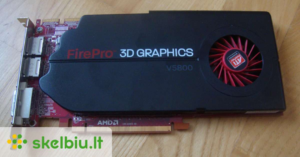 Vaizdo plokštė Amd Ati Firepro V5800 - Skelbiu.lt