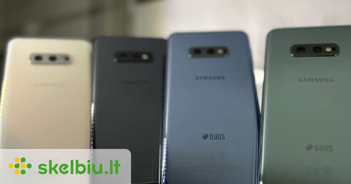 s10e 128gb skelbimai - Skelbiu.lt