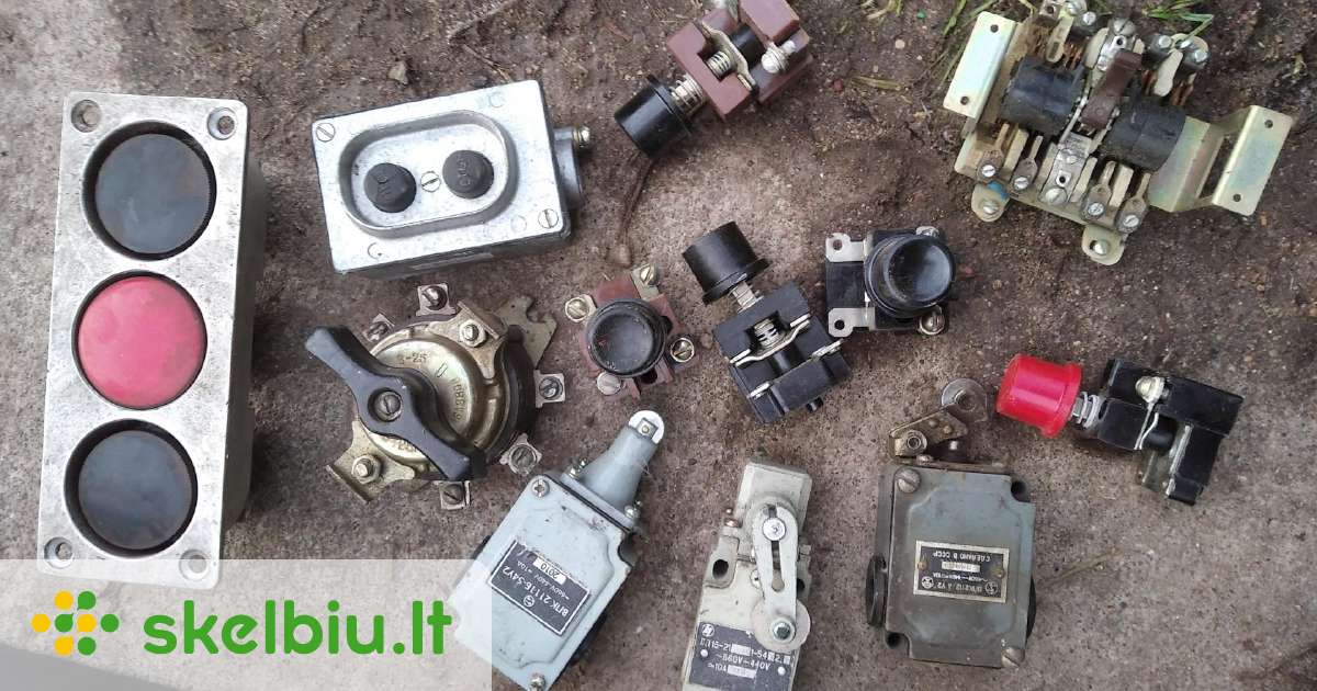 Tarybiniai jungikliai rozetes ir pns. - Skelbiu.lt