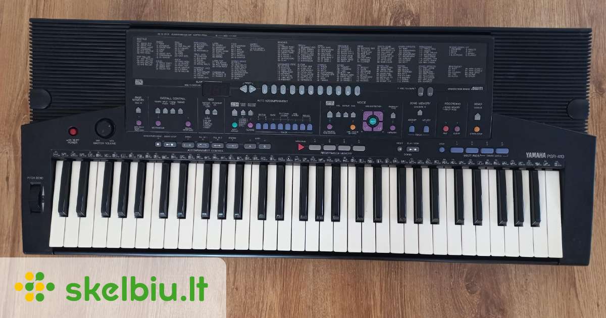 Sintezatoriai yamaha psr-410 - Skelbiu.lt