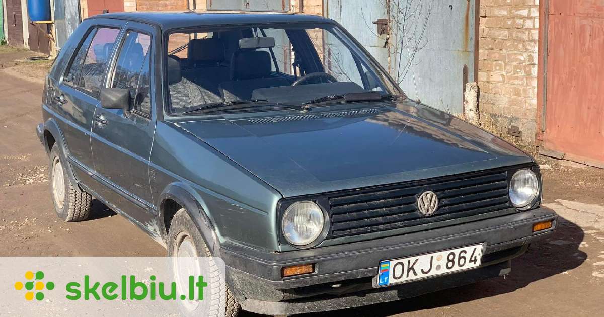 Vw golf 2 ir Vw Jetta 2 - Skelbiu.lt