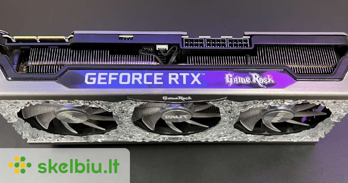 Full Rgb Rtx 3090 Gamerock 24gb - Skelbiu.lt