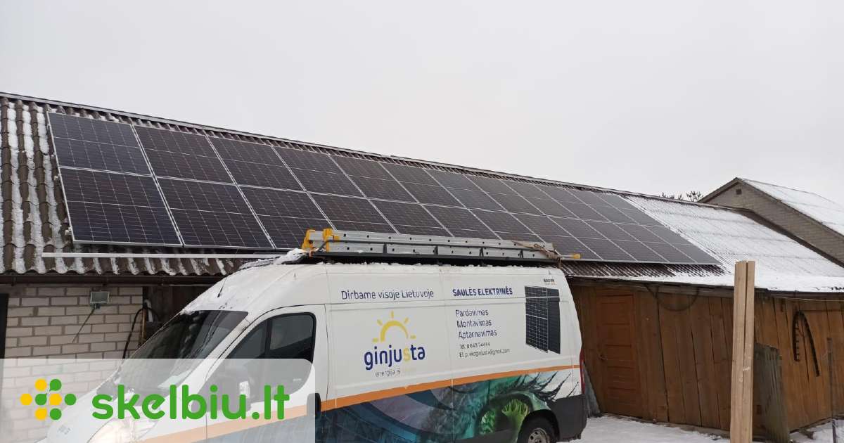 saules moduliai ja solar skelbimai - Skelbiu.lt