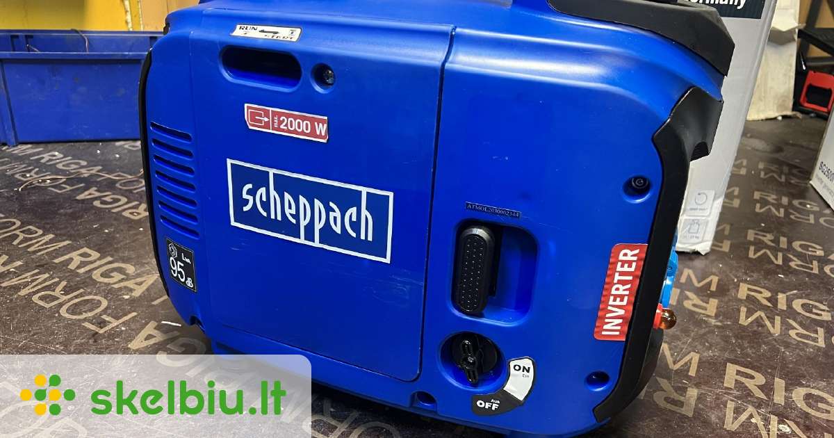 scheppach sg 2000 skelbimai - Skelbiu.lt