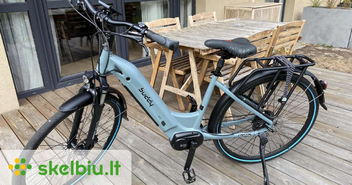 Elektrinis 45km/h dviratis Buddy D1 - Skelbiu.lt