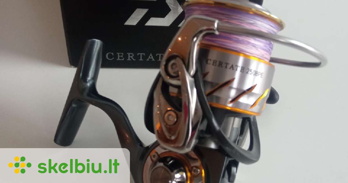 Daiwa Certate 2508pe - Skelbiu.lt