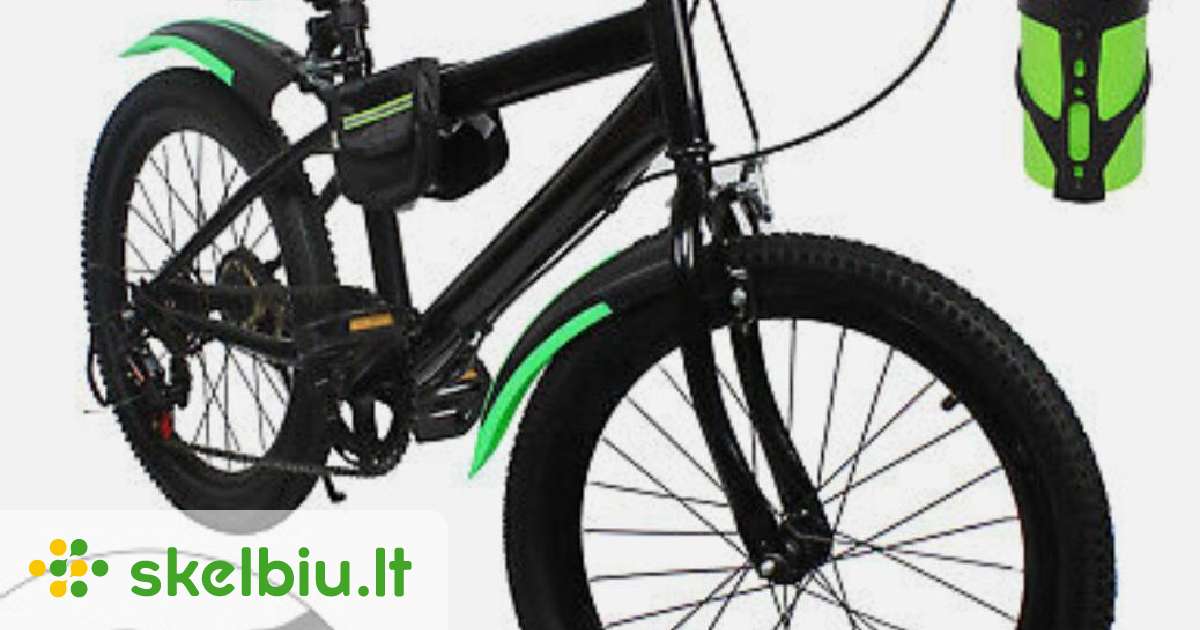 Kalnų dviratis 20 col ratai 6 bėgiai - Skelbiu.lt