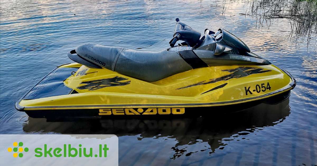 Vandens motociklas sea doo Rx - Skelbiu.lt