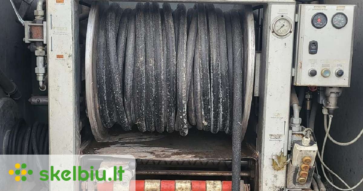 Vamzdynų/kanalizacijos plovimo/valymo įranga - Skelbiu.lt