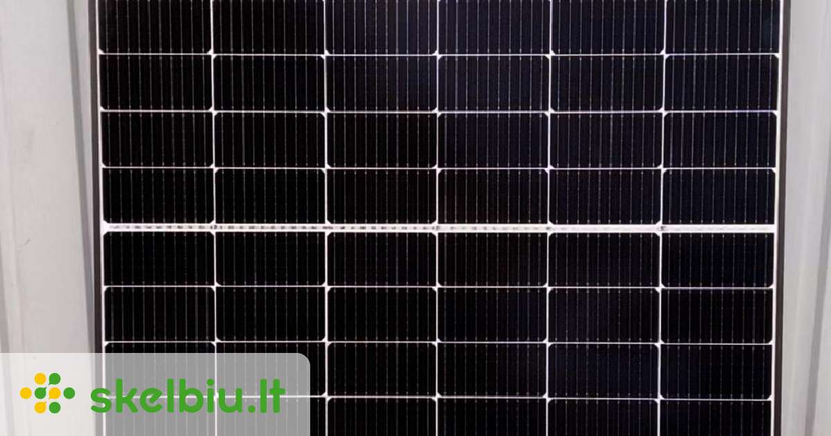 Saulės modulis bluesun,montavimo įranga,inverteris - Skelbiu.lt