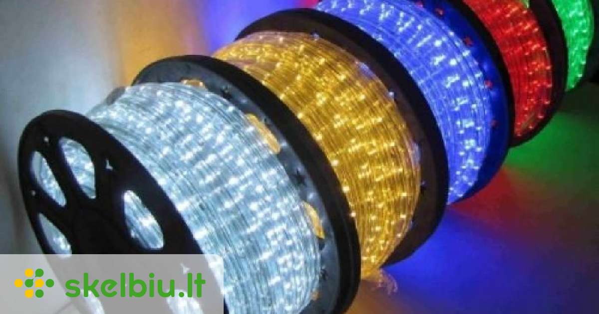 LED girlianda - Rgb šviesos žarna 30m - Skelbiu.lt