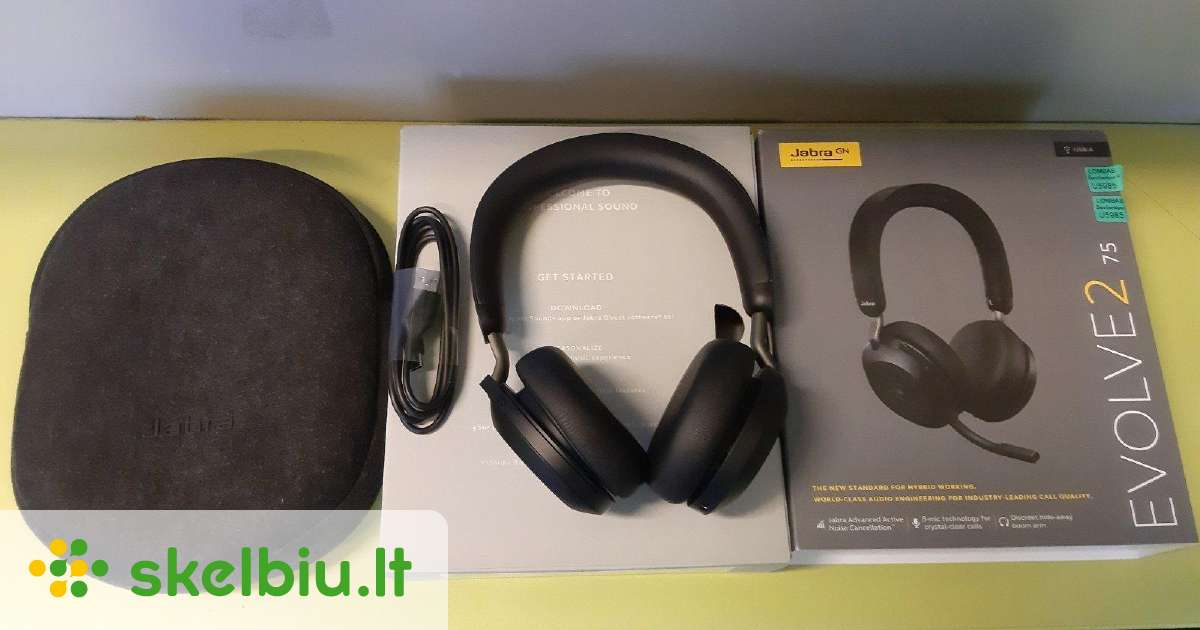 jabra evolve2 75 skelbimai - Skelbiu.lt