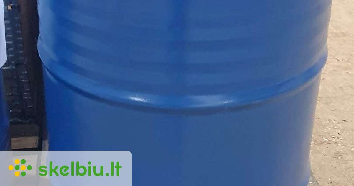 200l Metalinės statinės - Skelbiu.lt