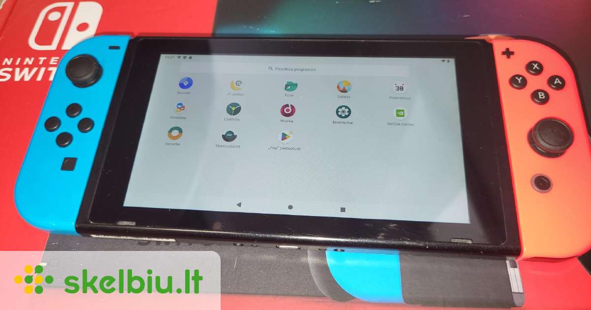 Nintendo Switch atrištas su žaidimais ir Android - Skelbiu.lt