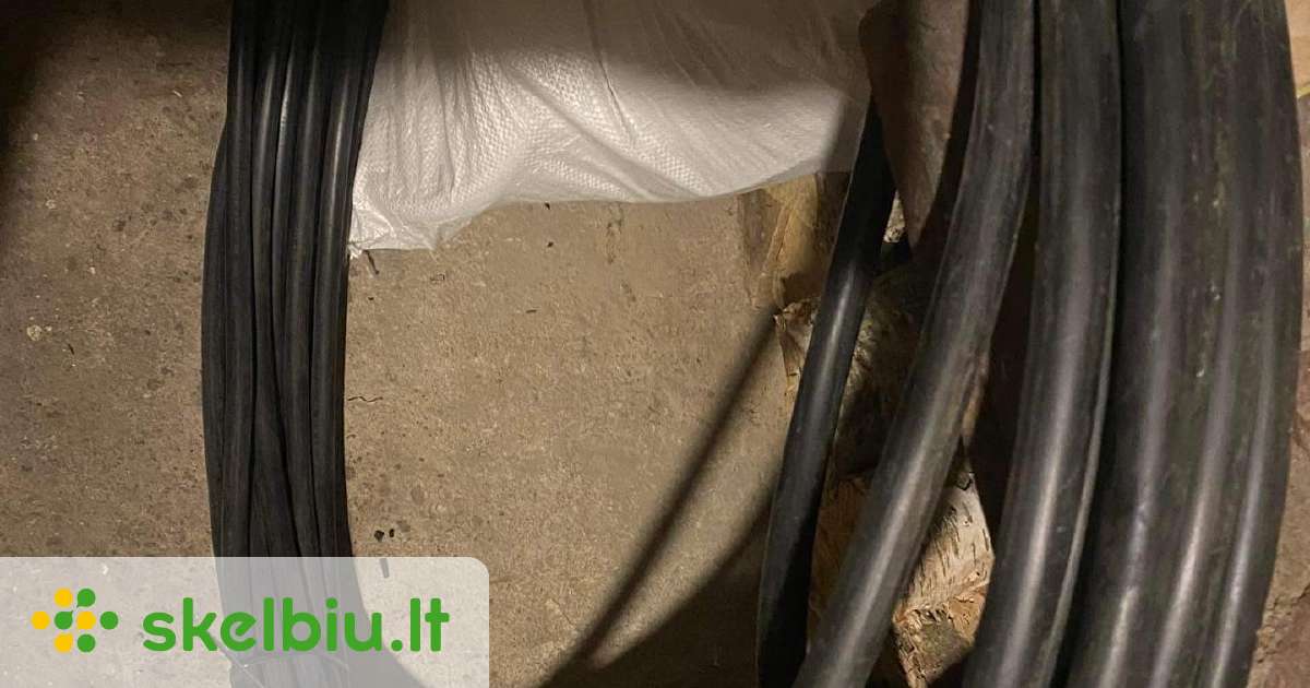 Cyky 5x10 25m, ir cyky 5x6 18m - Skelbiu.lt