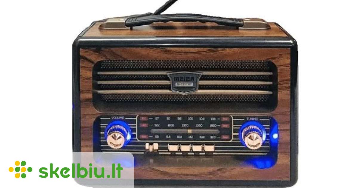 Radija Meier M-1917bt - Skelbiu.lt