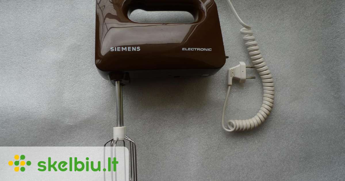 Siemens mikseris labai geros bukles - Skelbiu.lt