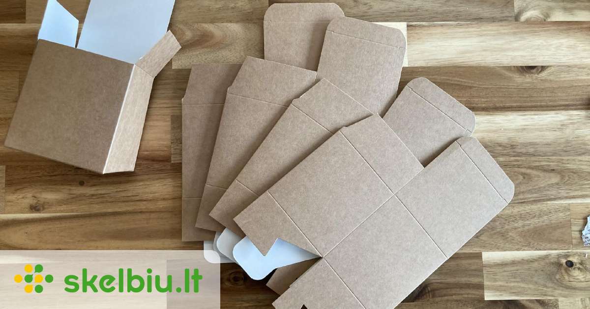 Kokybiškos pakavimo dėžutės - Skelbiu.lt