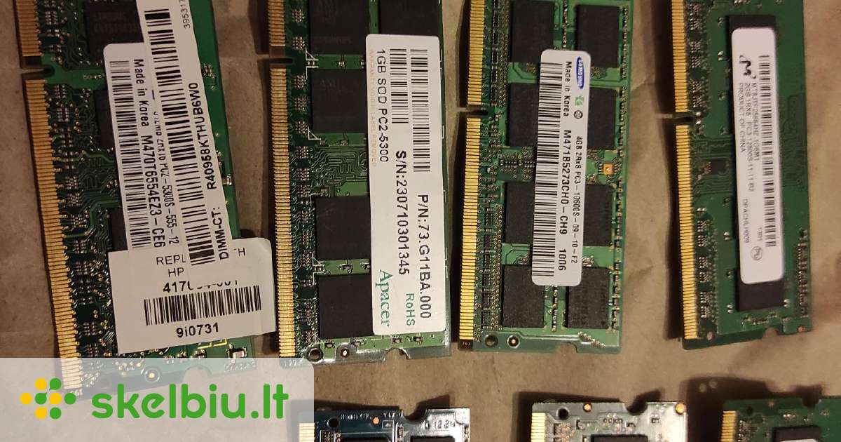 RAM Ddr3 laptop - Skelbiu.lt