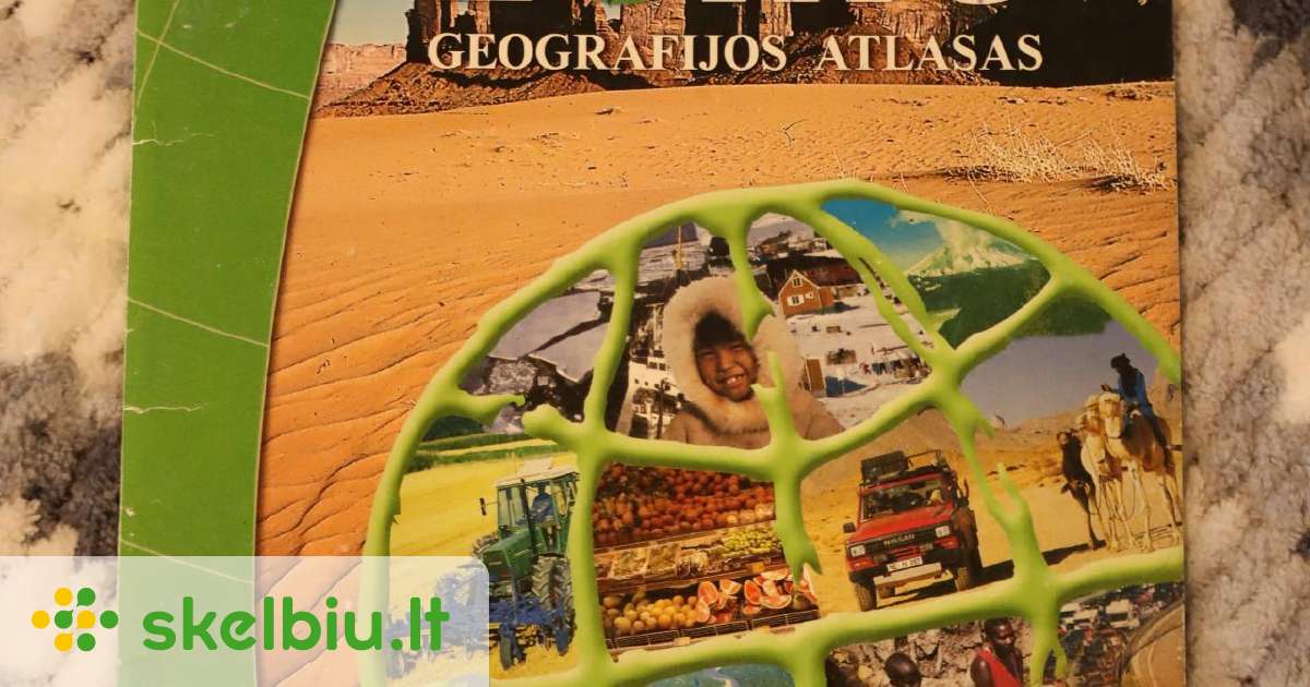 "Žemė" geografijos atlasas 7-ai klasei - Skelbiu.lt