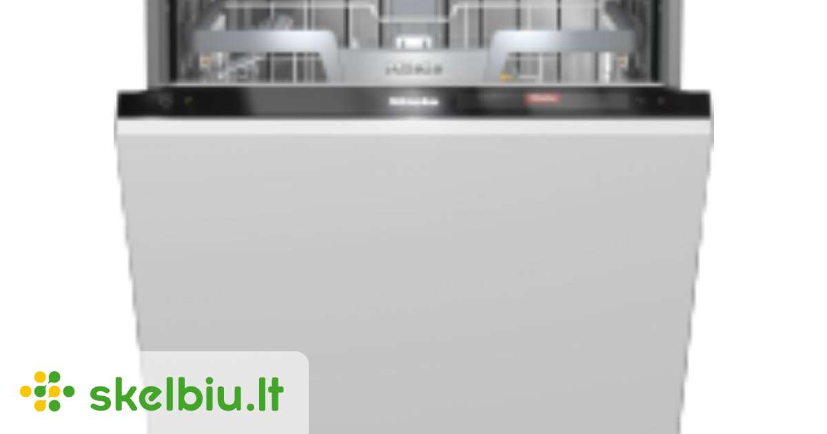 Miele indaplovė XXL G 7975 Scvi XXL Autodos - Skelbiu.lt