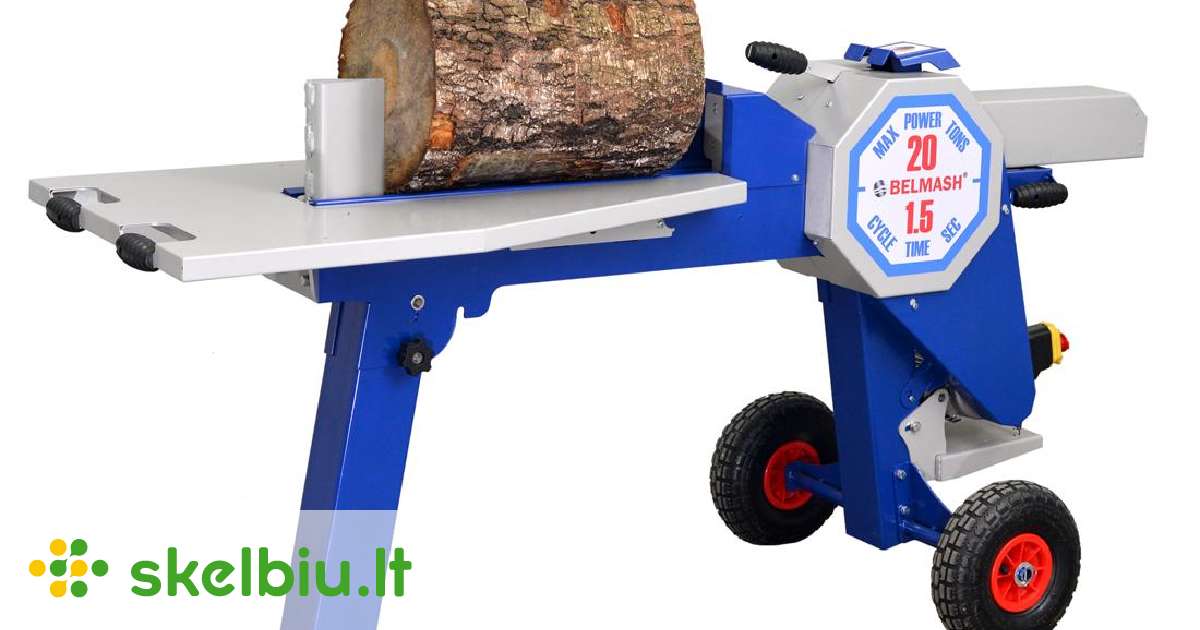 Malkų skaldyklė Belmash Lse-500 (elektrinė) - Skelbiu.lt