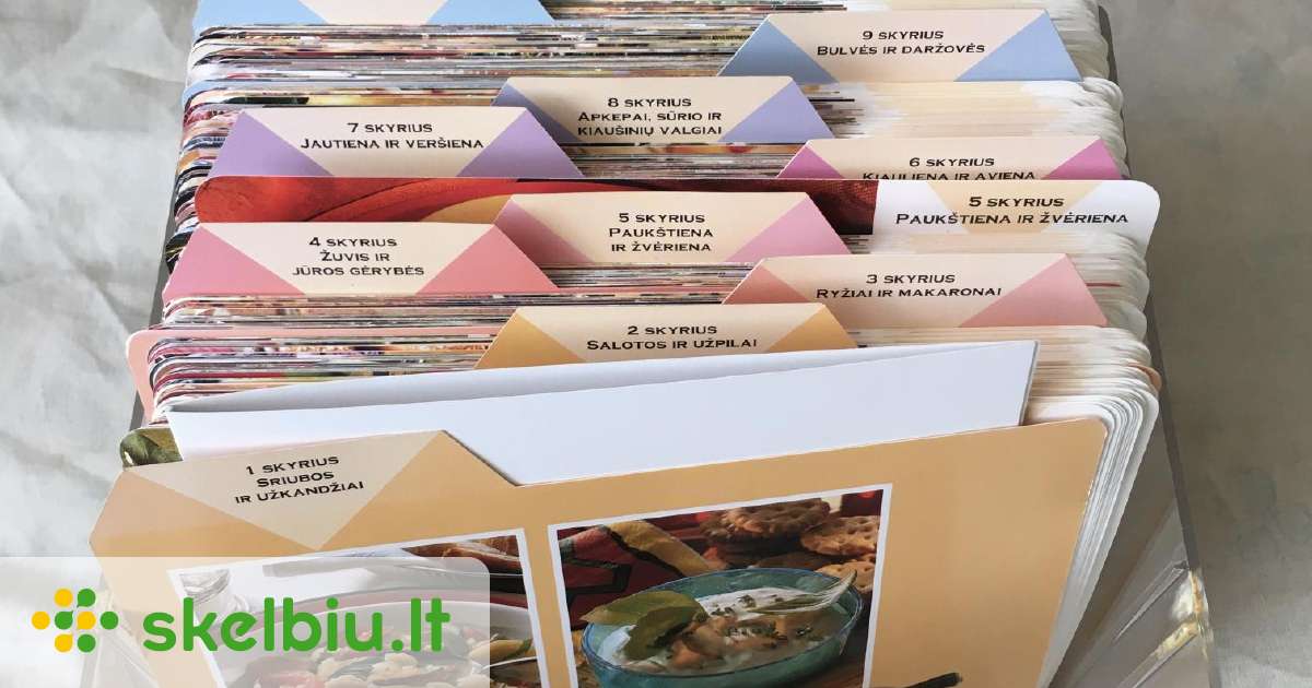 receptu rinkinys skelbimai - Skelbiu.lt
