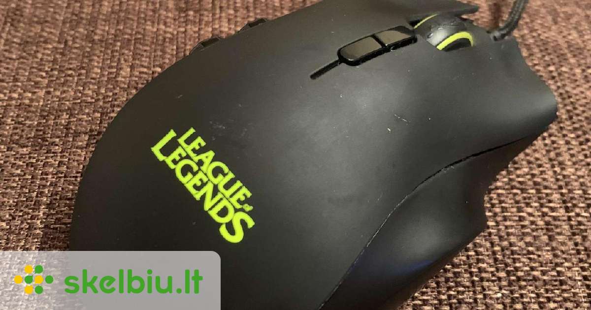 Zaidimu pelyte Razer Naga League of legends editio - Skelbiu.lt
