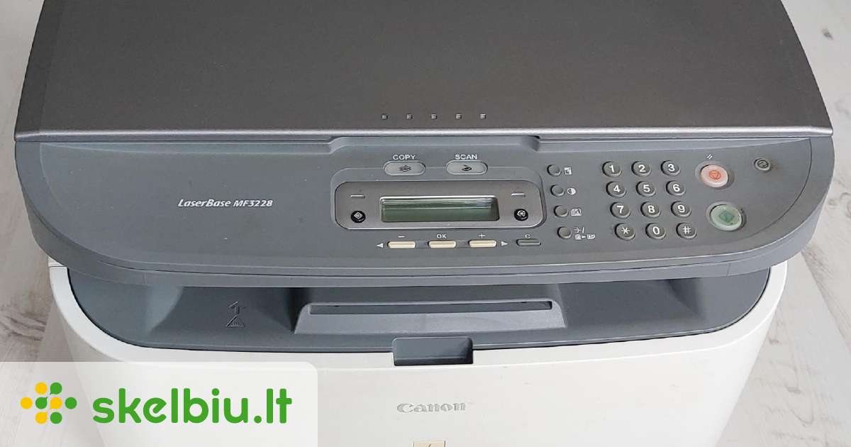 Canon Laserbase Mf3228 (3in1) - Skelbiu.lt