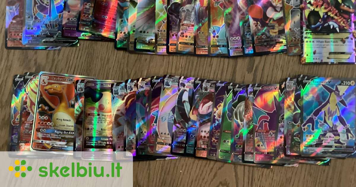 Pokemon kortos 41 vnt. - Skelbiu.lt