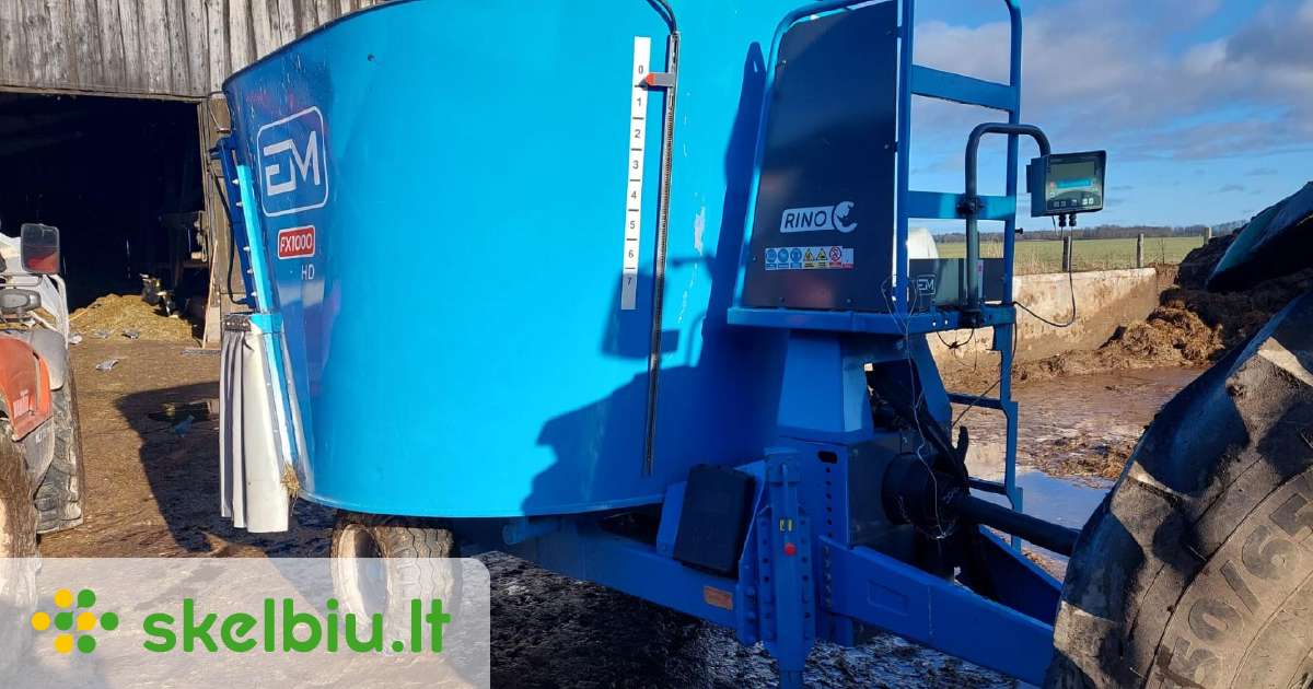 Pašarų dalytuvas Em Fx1000 HD - Skelbiu.lt