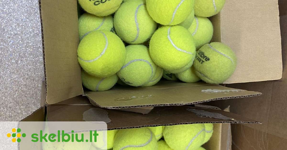 Šunims teniso kamuoliai (20 vnt= 5 eurai) - Skelbiu.lt