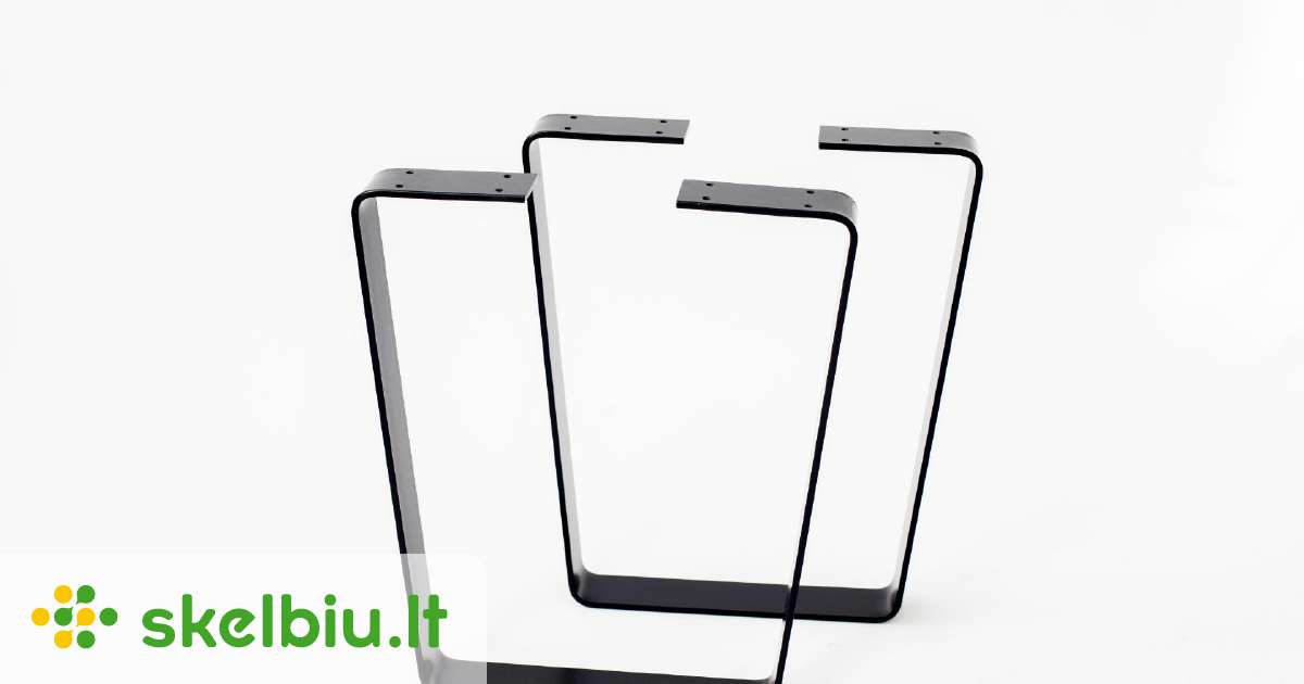 Metalinės stalo kojos kavos staliukui, suolui - Skelbiu.lt