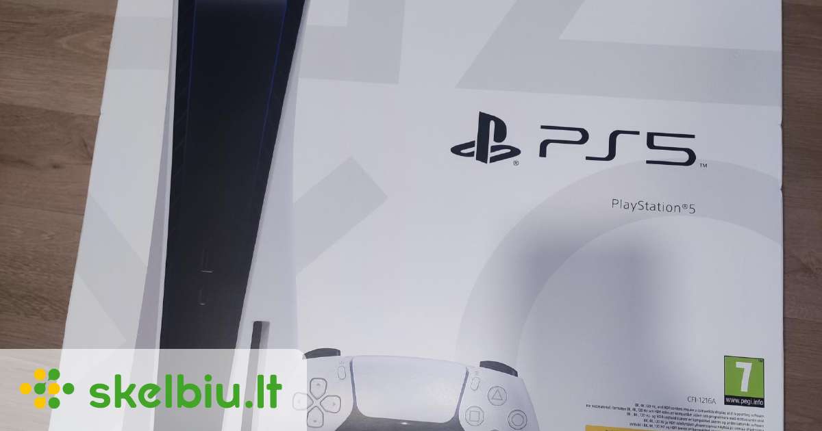 Parduodu naują Ps5 Playstation 5 disk, Cfi-1216a - Skelbiu.lt