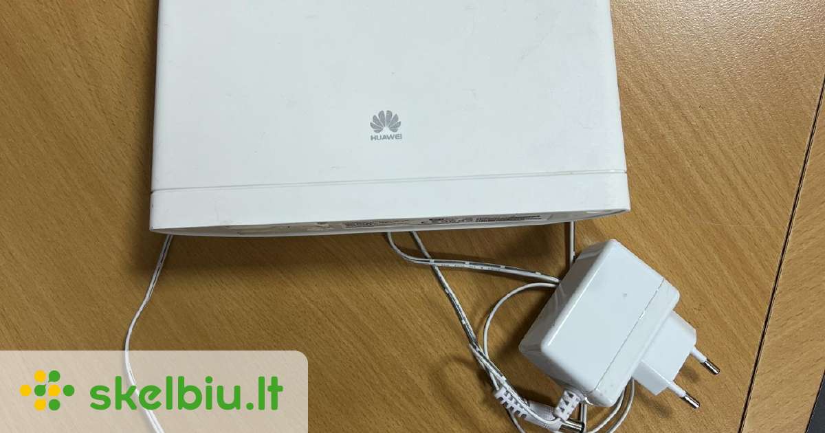 Modemas Huawei B315s-22 4G puikiai veikiantis - Skelbiu.lt