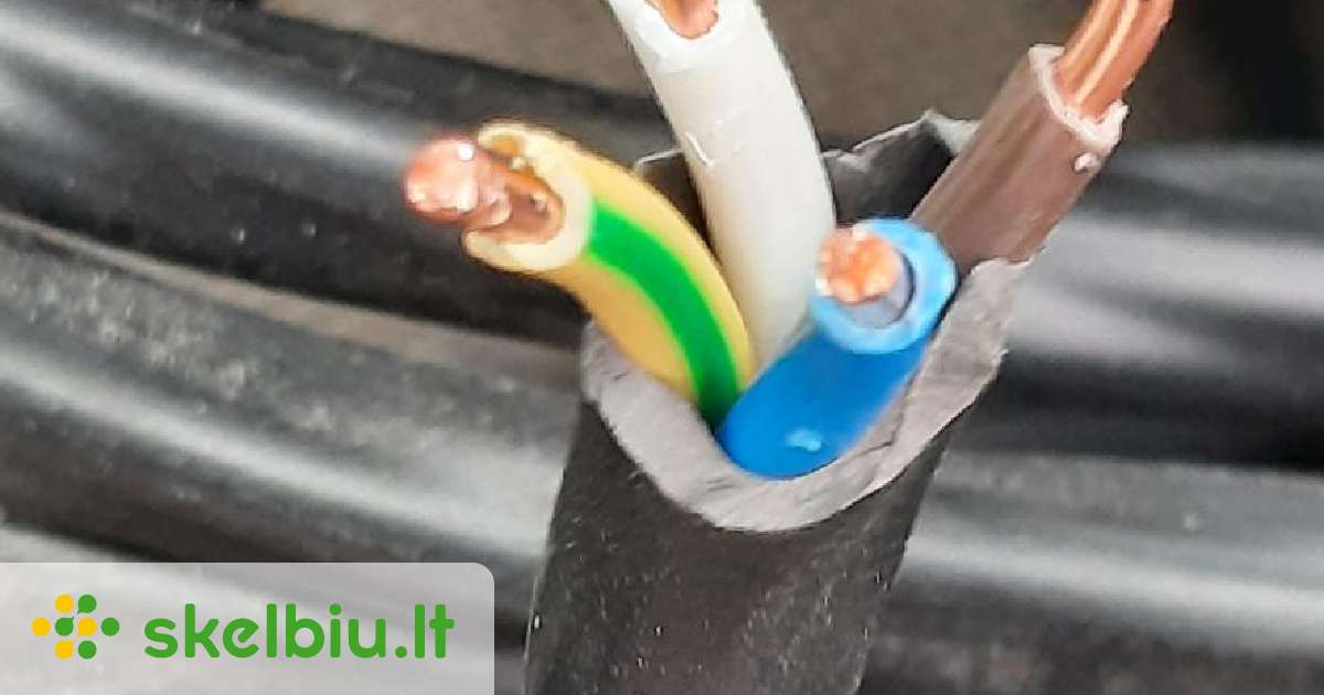 Elektros kabelis varinis - Skelbiu.lt