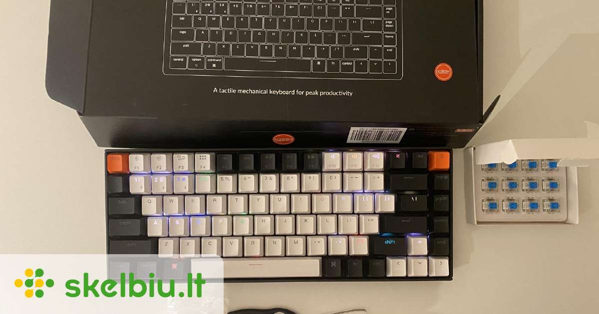 Keychron K2 mechaninė klaviatūra - Skelbiu.lt