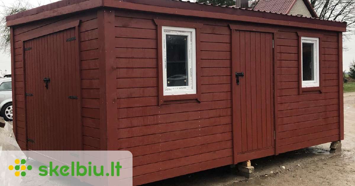 Garažas/sandėliukas/sodonamelis/modulinis/voljėras - Skelbiu.lt