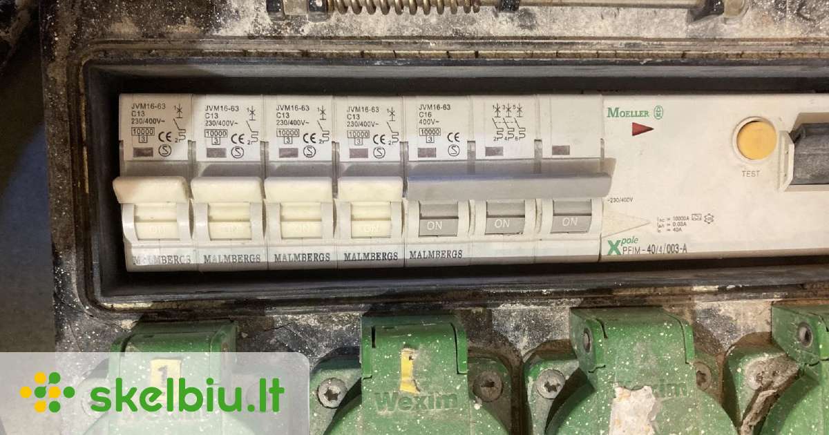 Laikinos elektros skydinės - Skelbiu.lt